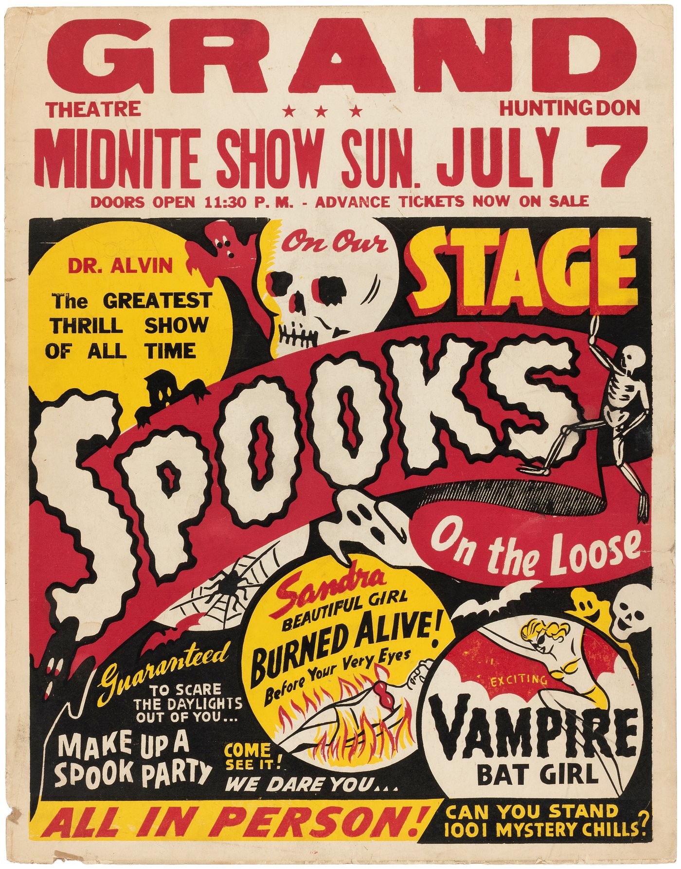 Spook Shows – Bone and Sickle